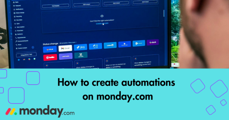 How to create automations on monday.com | enable.services