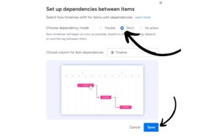How to Use Dependencies in monday.com | Blog | enable.services