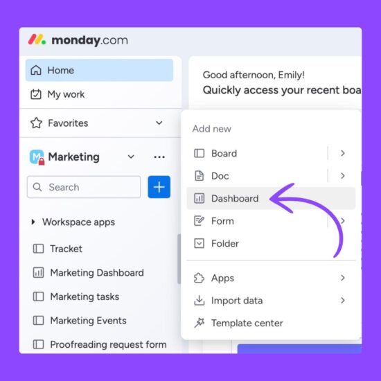 How to create a dashboard in monday.com | enable.services